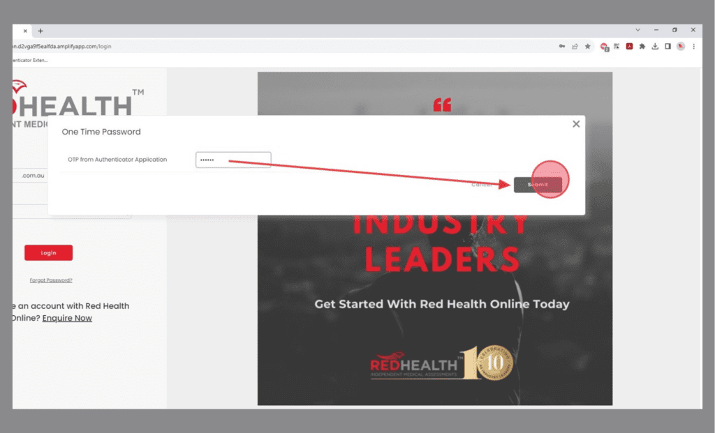 Red Health Online: Create Account & Set Up 2FA Guide