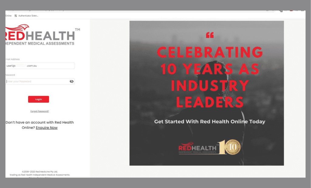 Red Health Online: Create Account & Set Up 2FA Guide